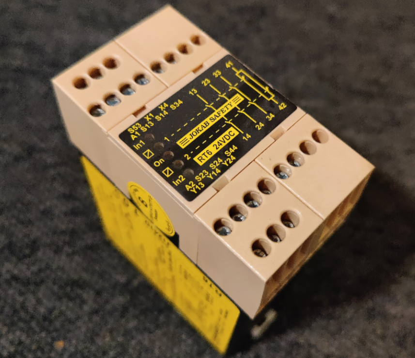 JOKAB Safety, Sikkerhedsmodul, RT6 24VDC – CNC MIDT APS